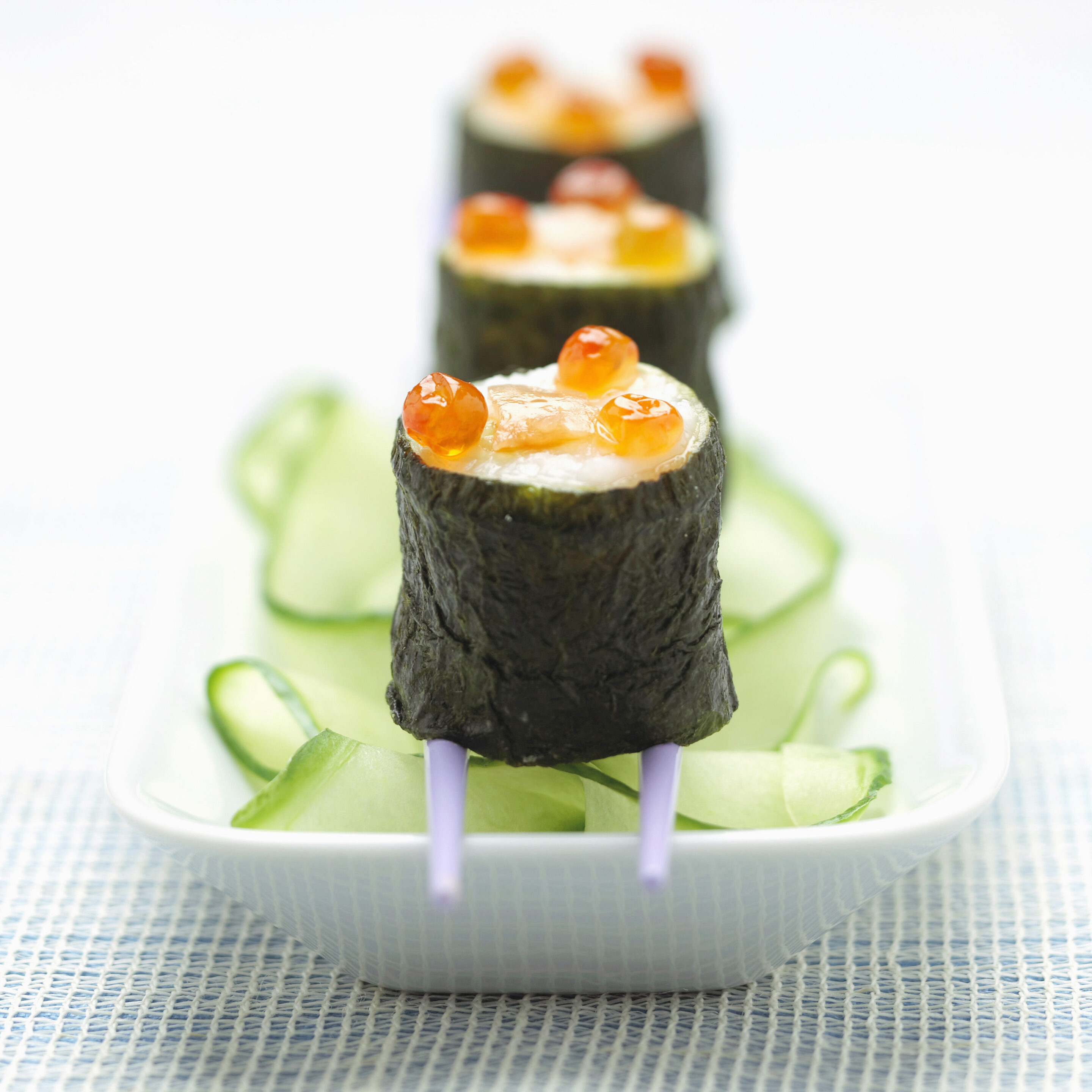 Maki sushi’s met Emmentaler en Zalm | Entremont Belgique